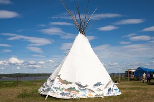 Durable Canvas Tipi - Fort McPherson Tent and Canvas